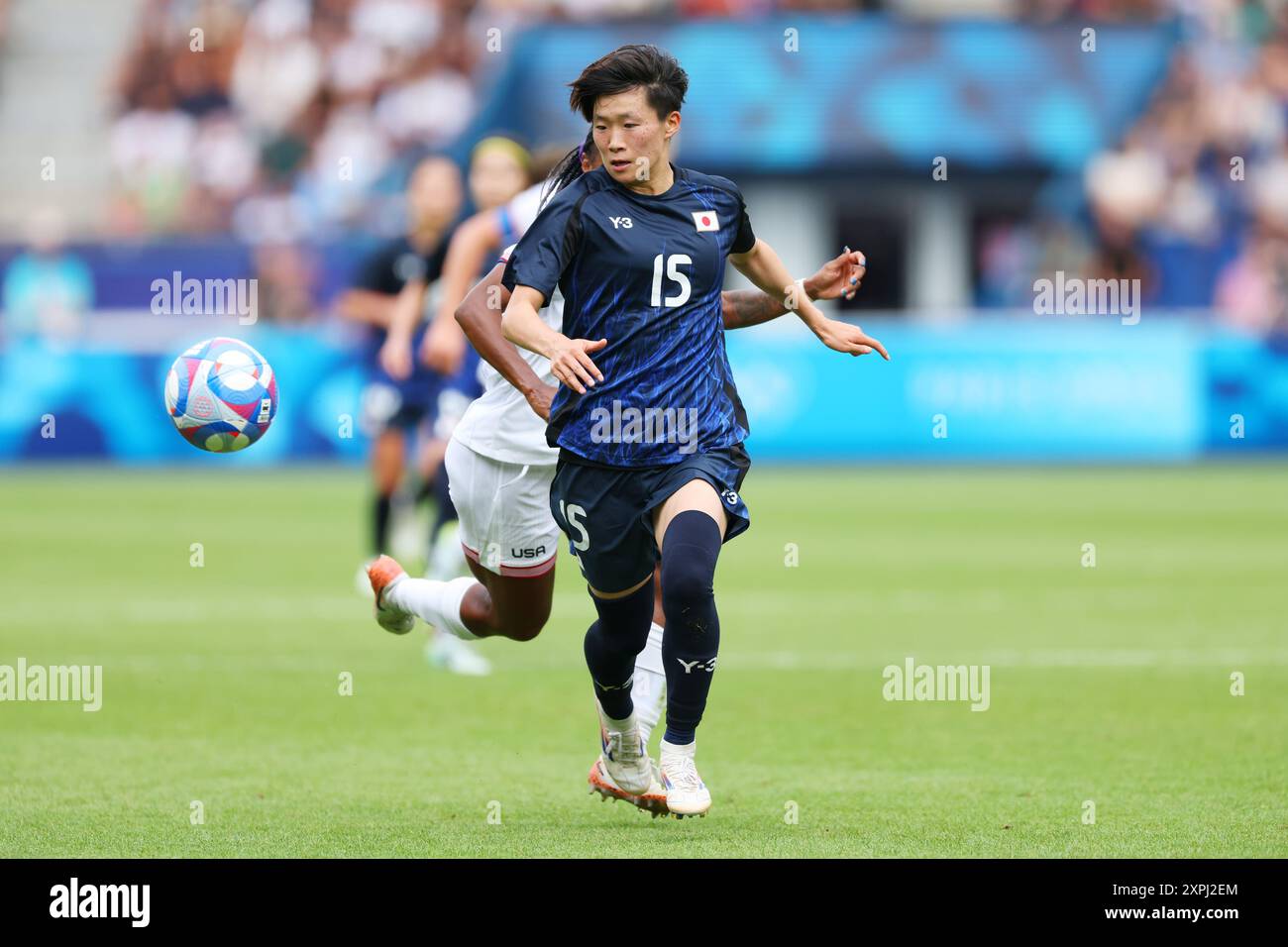 Paris, France. 3rd Aug, 2024. Aoba Fujino (JPN) Football/Soccer : Women ...