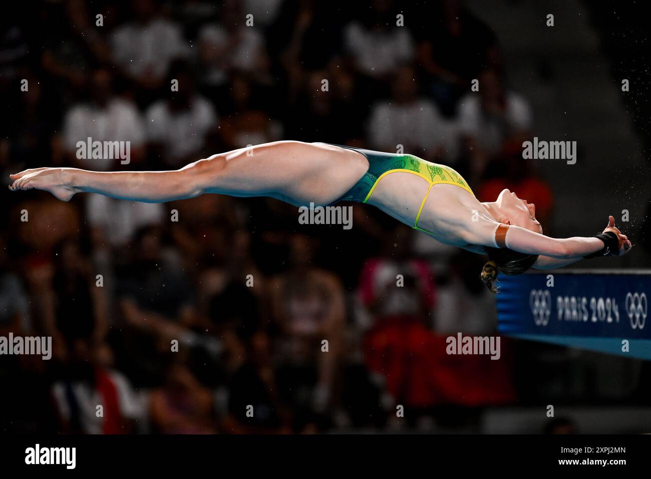 Paris, France. 06th Aug, 2024. Ellie Cole of Australia competes in the ...