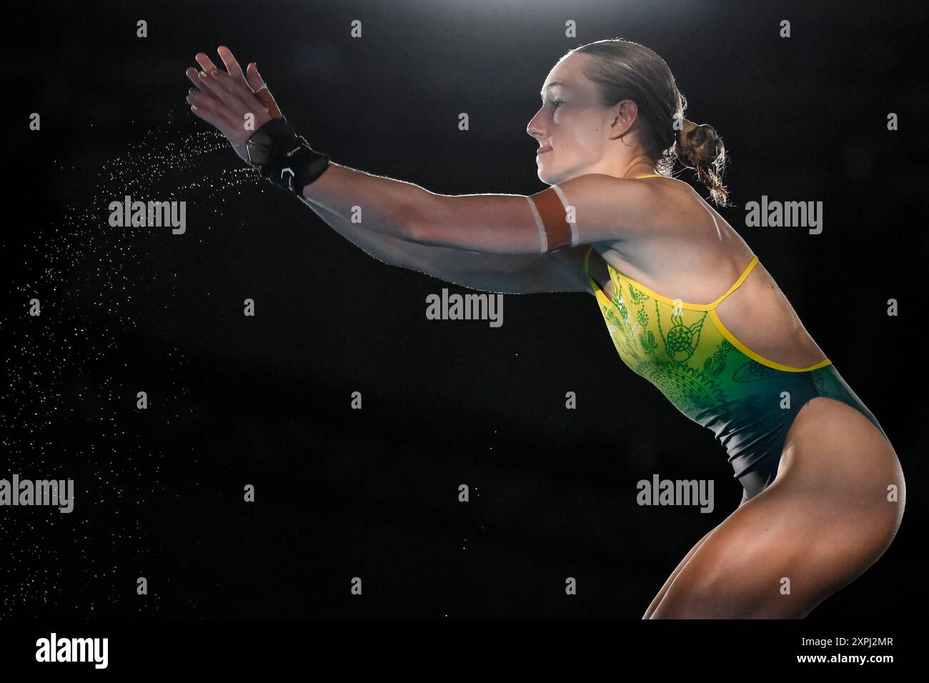 Paris, France. 06th Aug, 2024. Ellie Cole of Australia competes in the ...