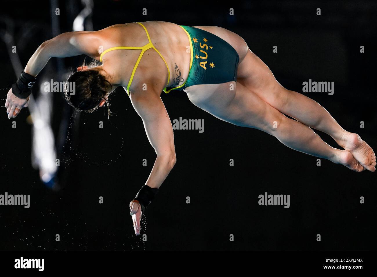 Paris, France. 06th Aug, 2024. Melissa Wu of Australia competes in the ...