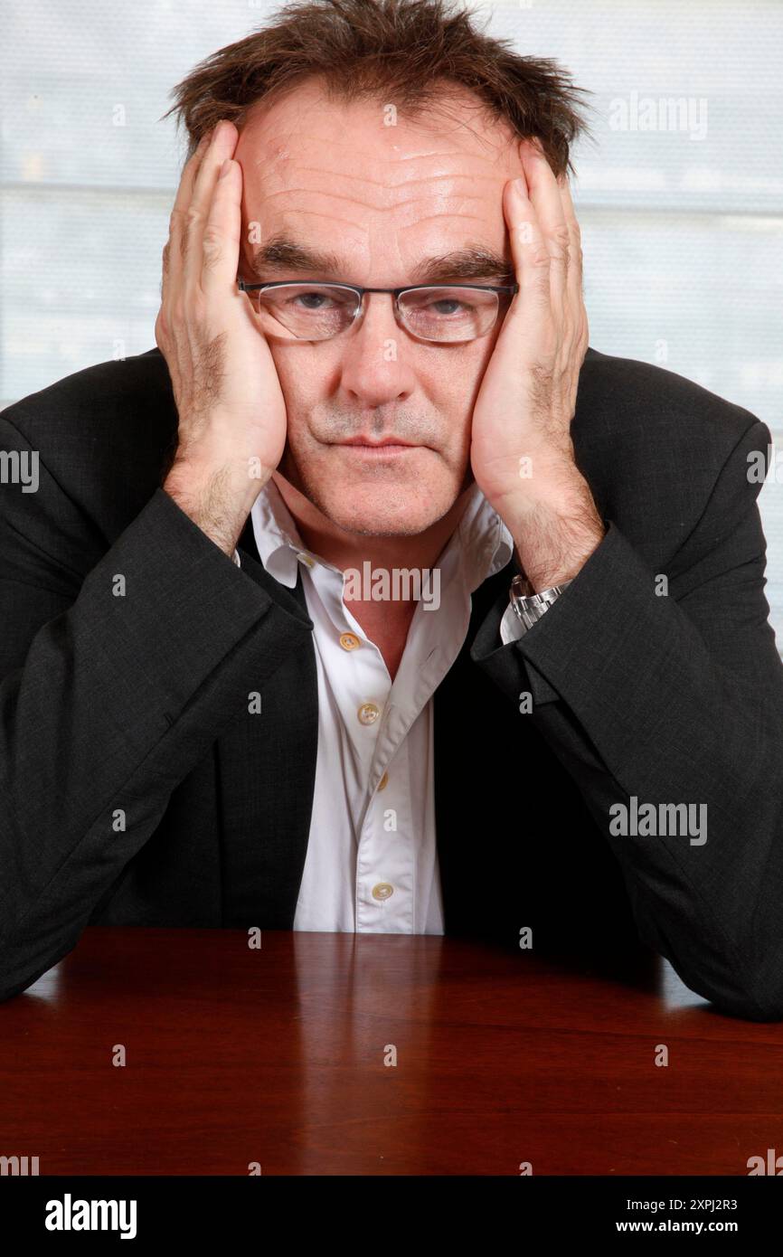 Danny Boyle portrait taken at the Four Seasons Hotel in Philadelphia to ...