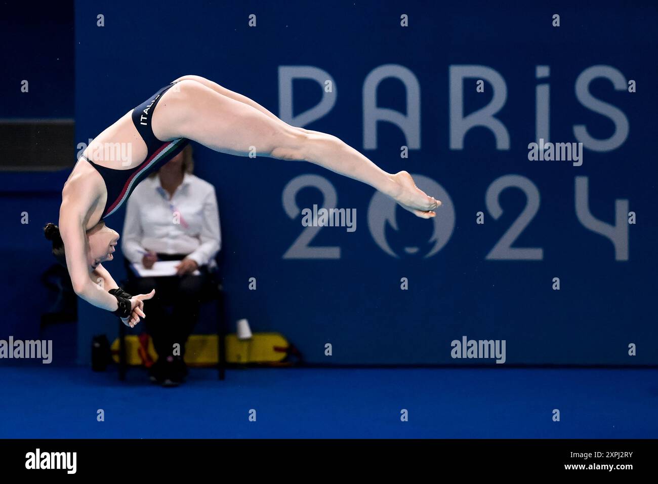Paris, France. 06th Aug, 2024. Sarah Jodoin Di Maria of Italy competes ...