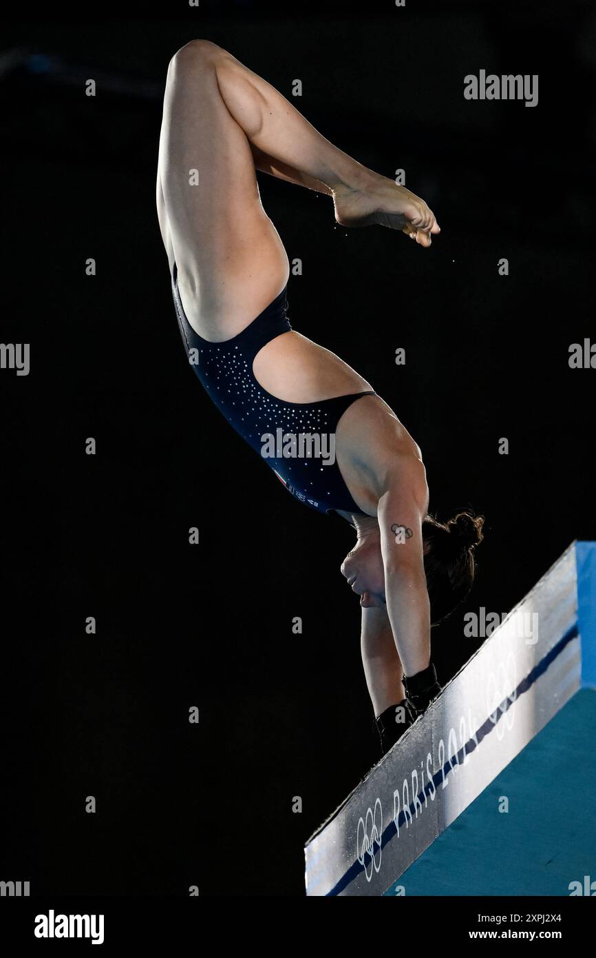 Paris, France. 06th Aug, 2024. Sarah Jodoin Di Maria of Italy competes ...