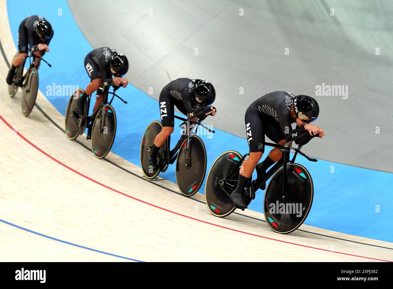 New Zealand's Ally Wollaston, Bryony Botha, Emily Shearman and Nicole ...