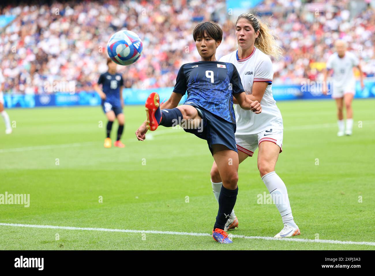 Paris, France. 3rd Aug, 2024. Riko Ueki (JPN) Football/Soccer : Women's ...