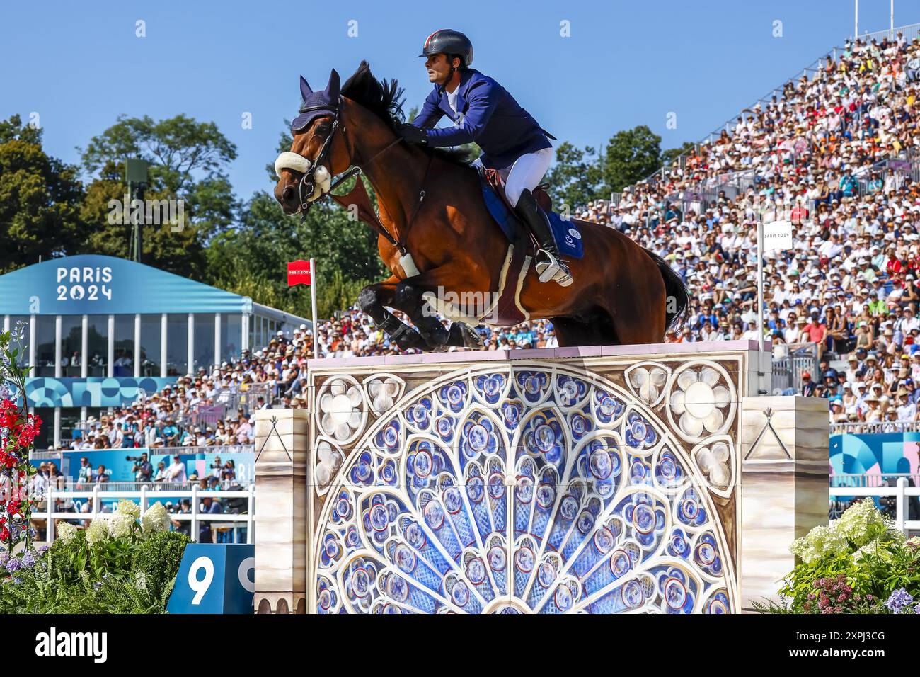 Equestrian Jumping Individual Final Jump-Off during the Olympic Games ...