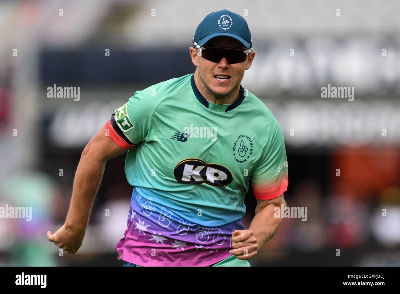 Sam Curran of Oval Invincibles during the The Hundred match Manchester ...