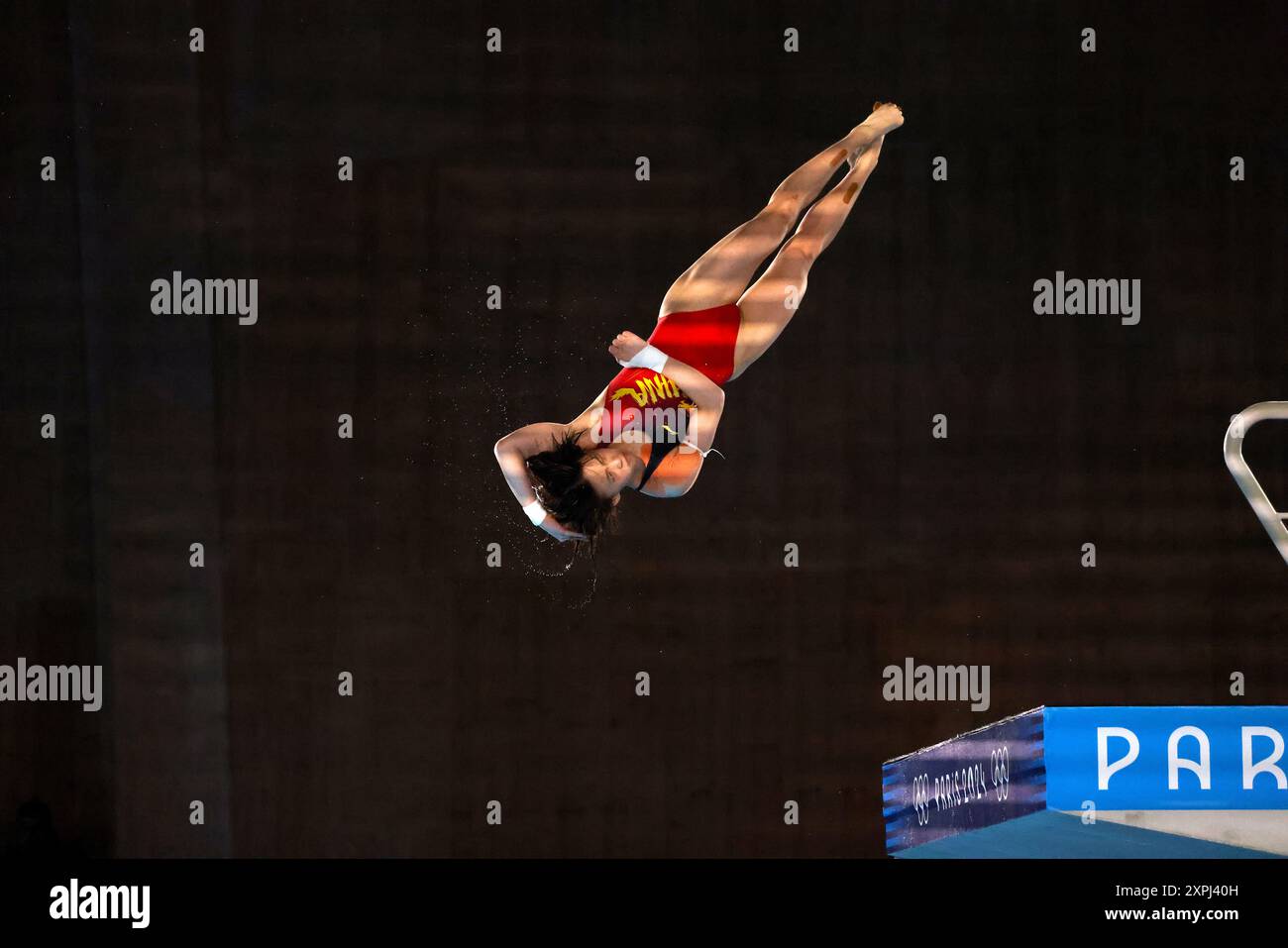 2024 olympics diving china hi-res stock photography and images - Alamy