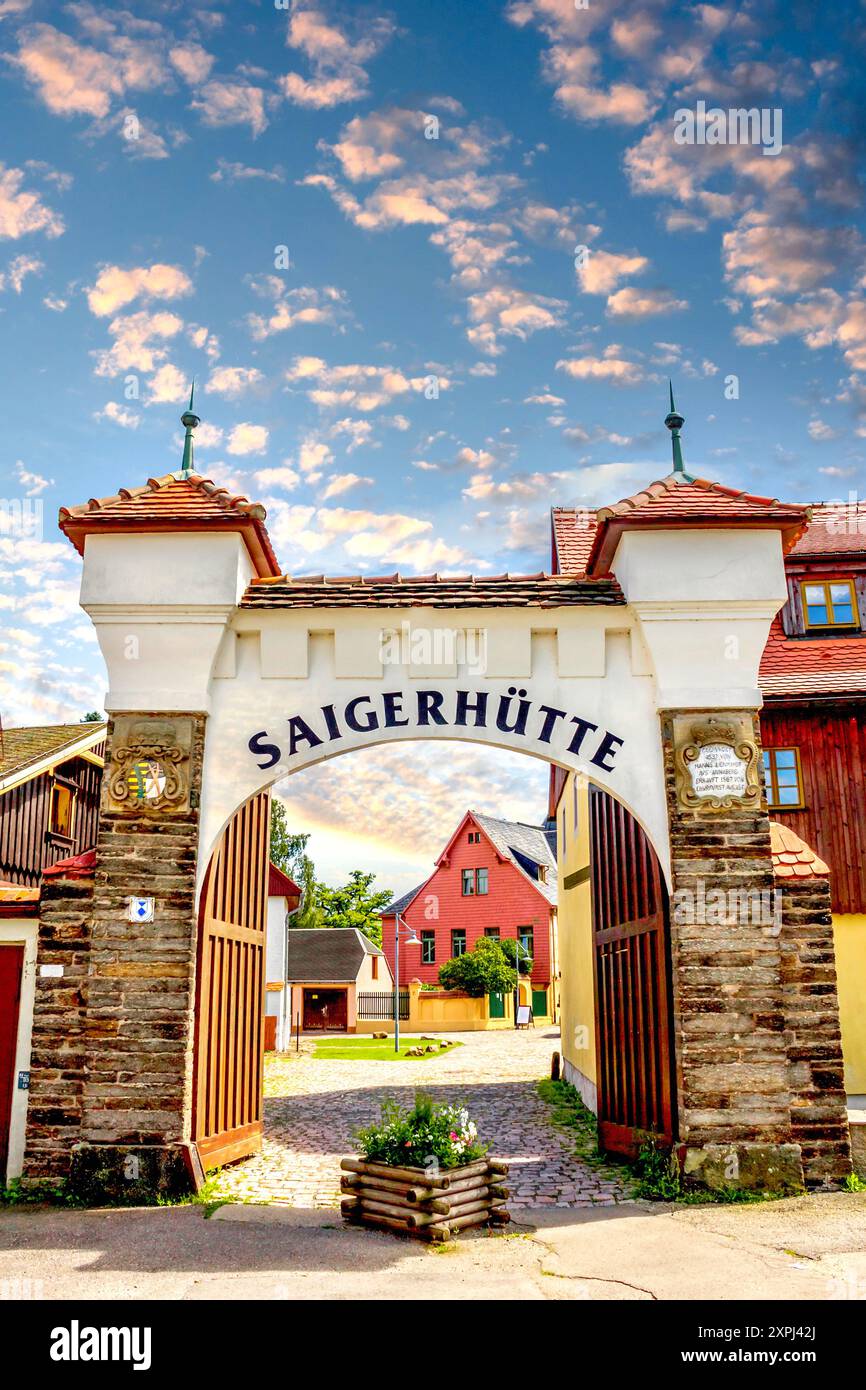 Saigerhuette, Gruenthal, Germany Stock Photo - Alamy
