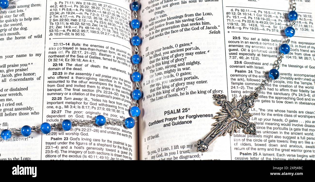 Psalm 25 Confident prayer for Forgiveness and Guidance!! Stock Photo ...