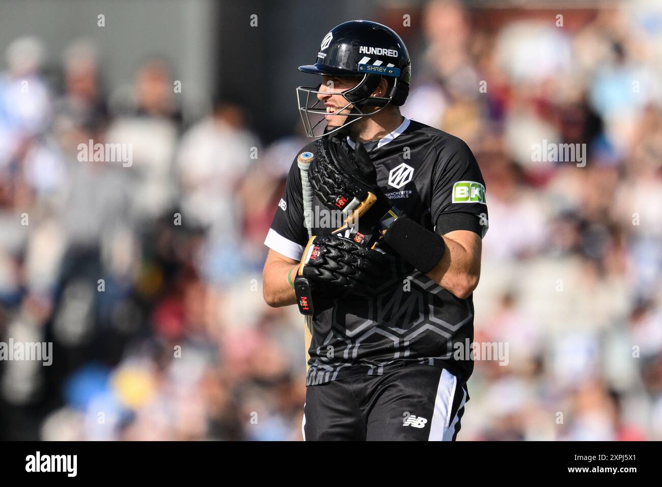 Jamie Overton of Manchester Originals during the The Hundred match ...