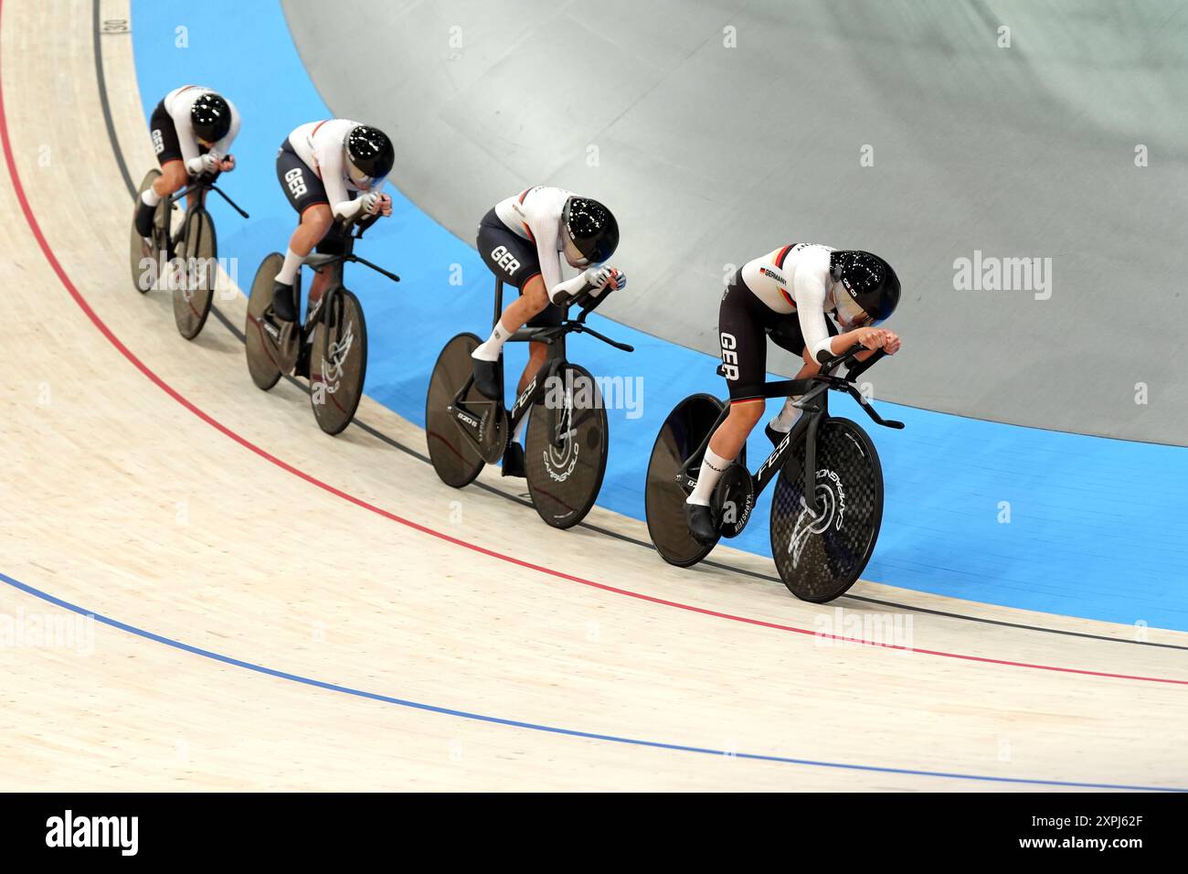 Germany's Franziska Brausse, Laura Suessemilch, Lisa Klein and Mieke ...