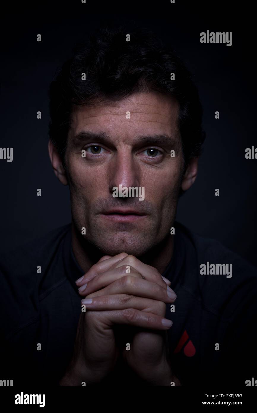 Mark Webber, photographed for CRANKED magazine. Mark Webber Portrait ...