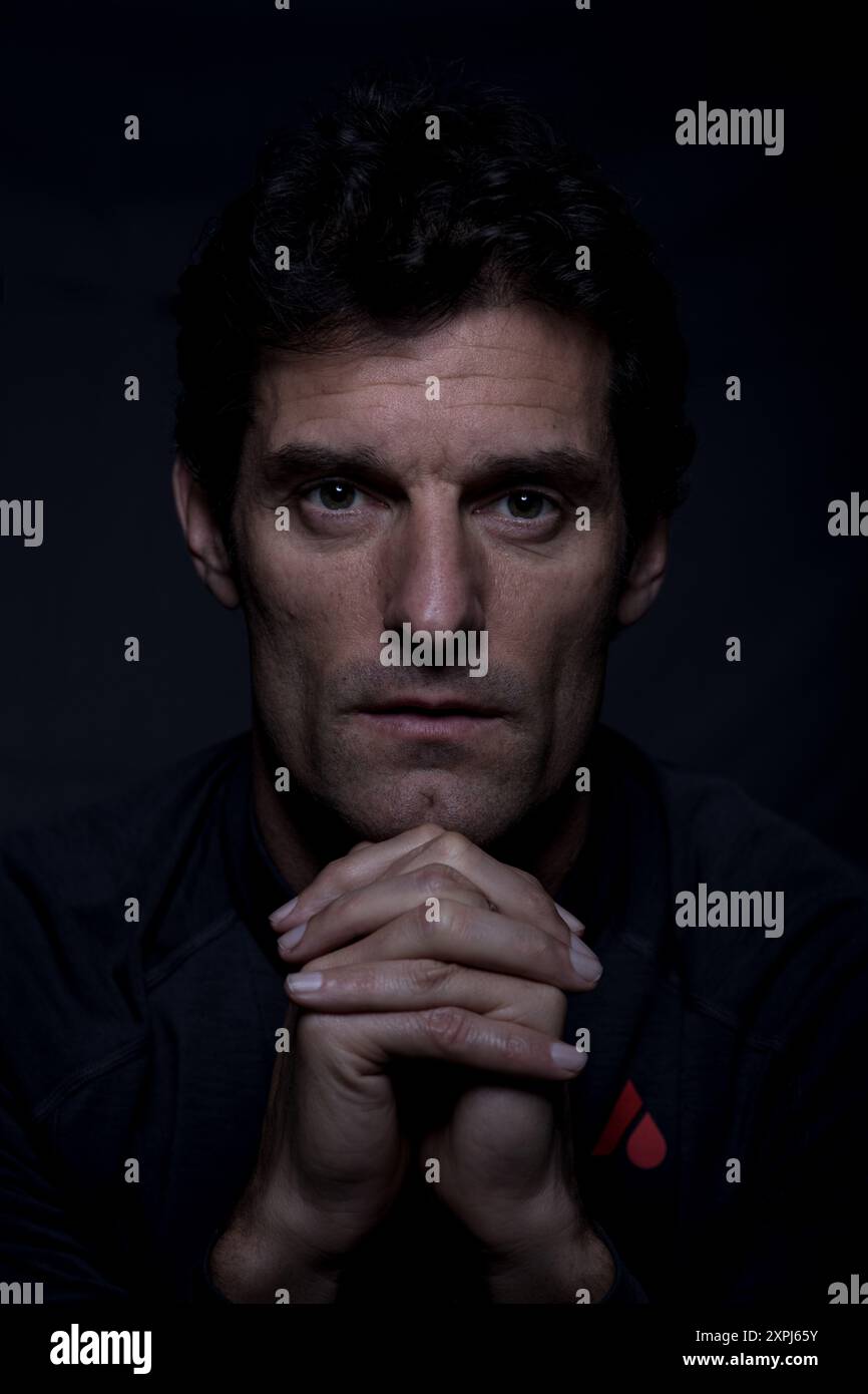 Mark Webber, photographed for CRANKED magazine. Mark Webber Portrait ...