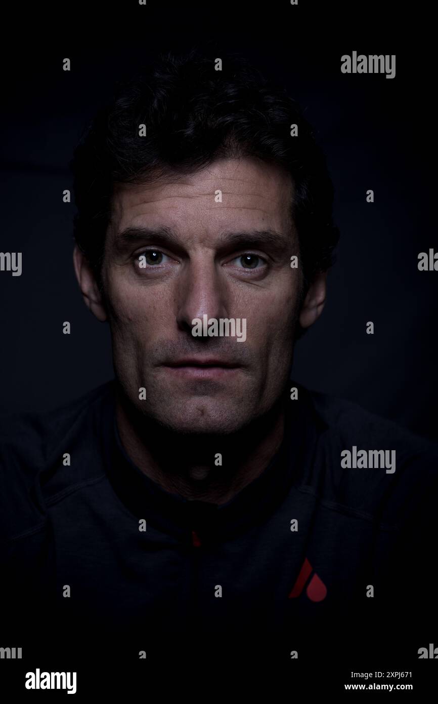 Mark Webber, photographed for CRANKED magazine. Mark Webber Portrait ...