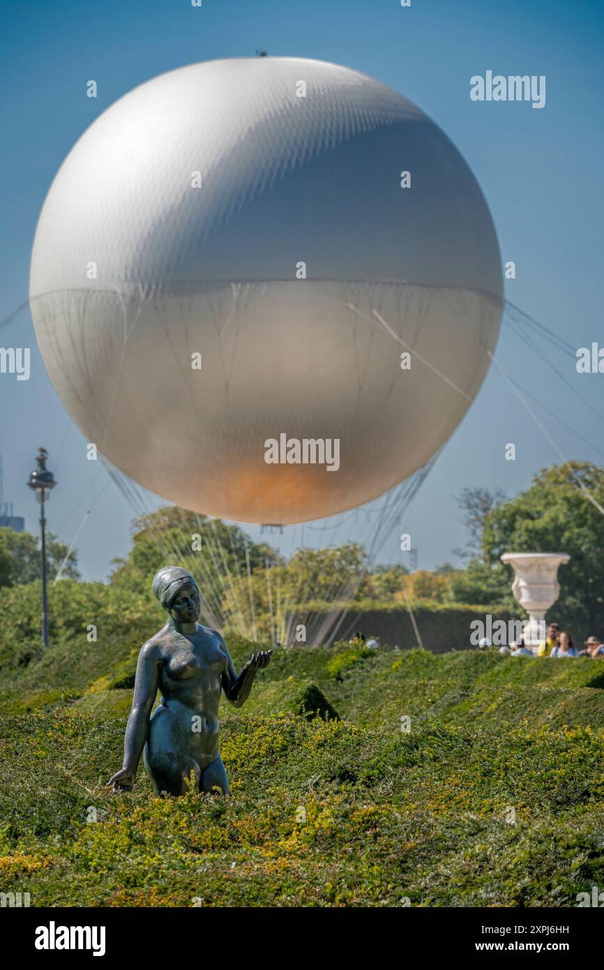 Paris, France - 08 05 2024: Olympic Games Paris 2024. View of the ...