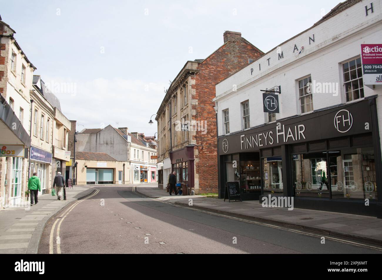 Trowbridge shopping centre hi-res stock photography and images - Alamy