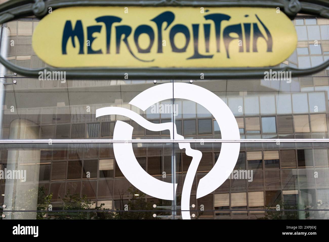 Paris, France. 06th Aug, 2024. View of the RATP headquarters as French ...