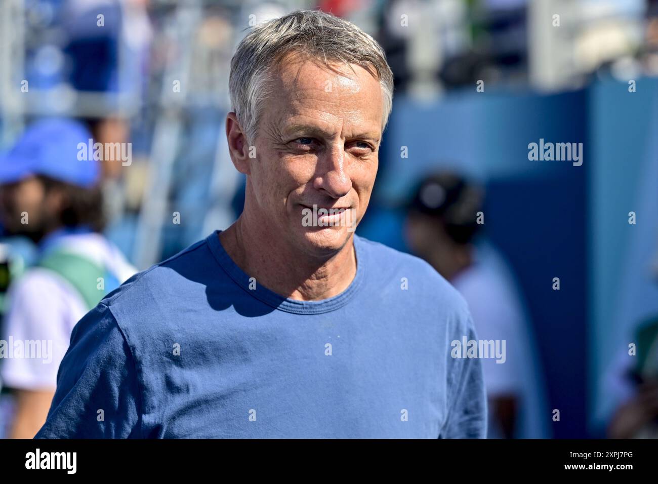 Paris, France. 06th Aug, 2024. Tony Hawk pictured during the women's ...