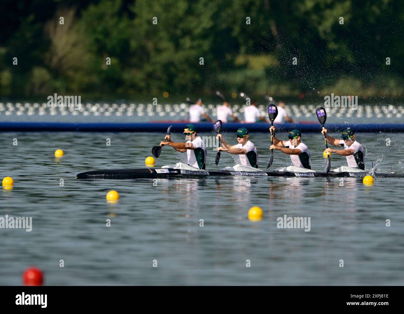 Paris, France. 06th Aug, 2024. Paris 2024 Olympic Games. Canoe Sprint ...