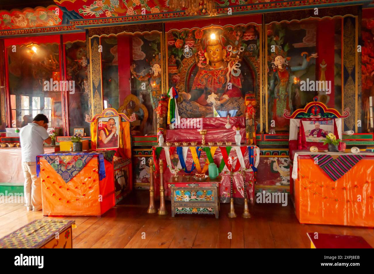 Lord buddha devotee hi-res stock photography and images - Alamy
