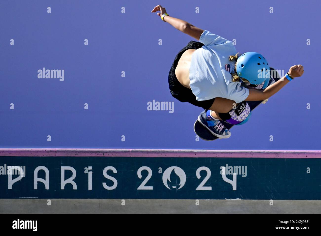 Paris, France. 06th Aug, 2024. USA's Bryce Wettstein pictured during ...