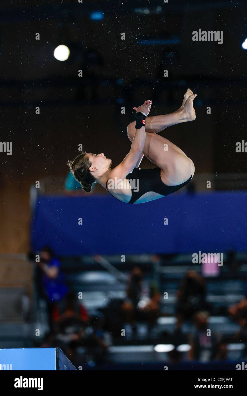 Caeli McKay of Canada competes in the Diving - Women's 10m Platform ...