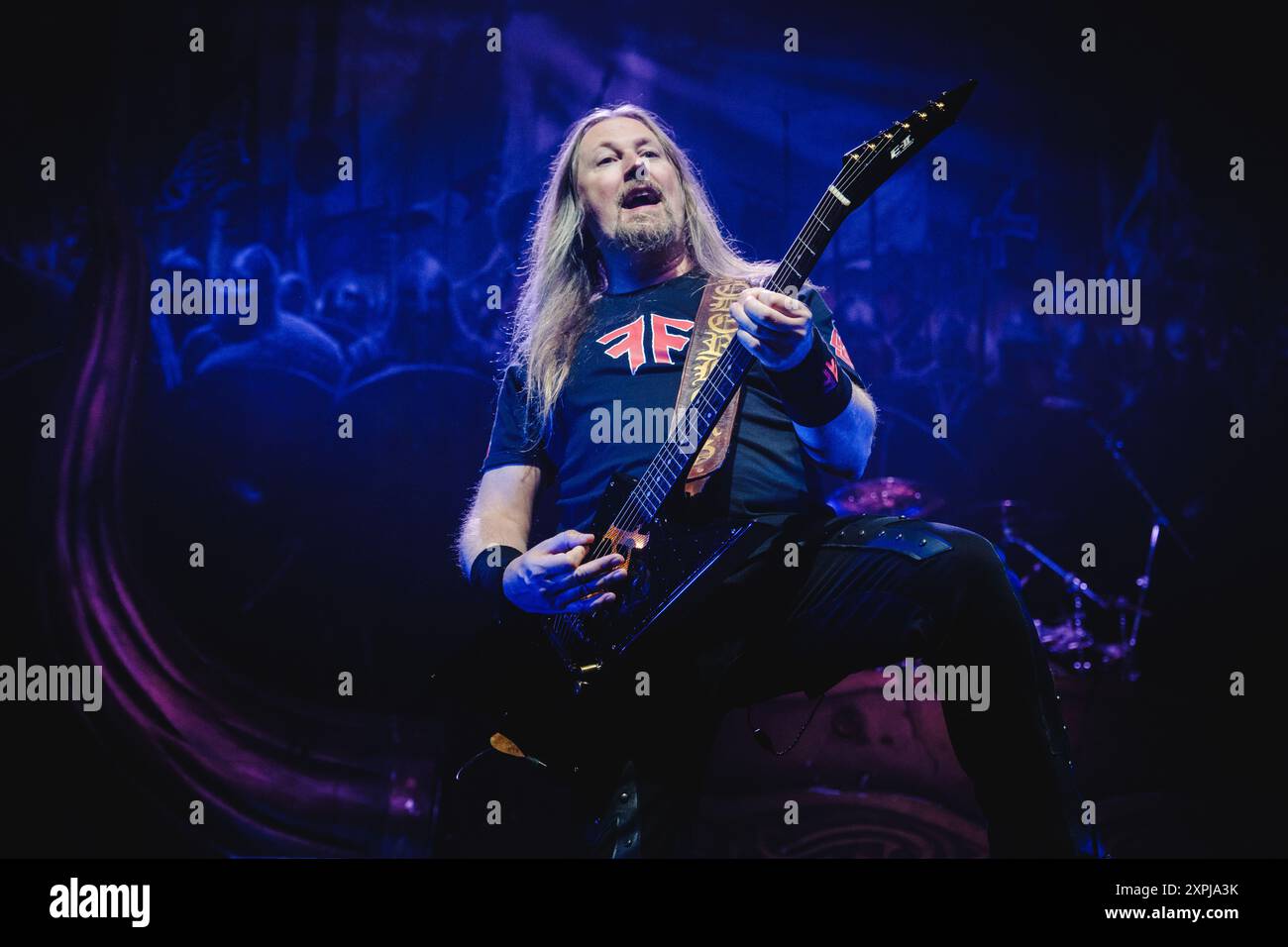 Zurich, Switzerland. 05th, August 2024. The Swedish melodic death metal ...