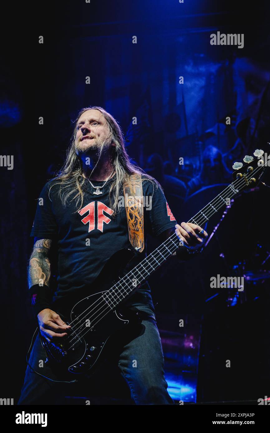 Zurich, Switzerland. 05th, August 2024. The Swedish melodic death metal ...