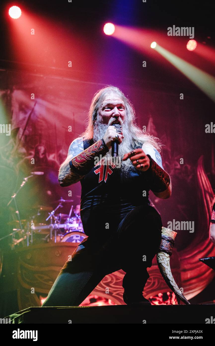 Zurich, Switzerland. 05th, August 2024. The Swedish melodic death metal ...