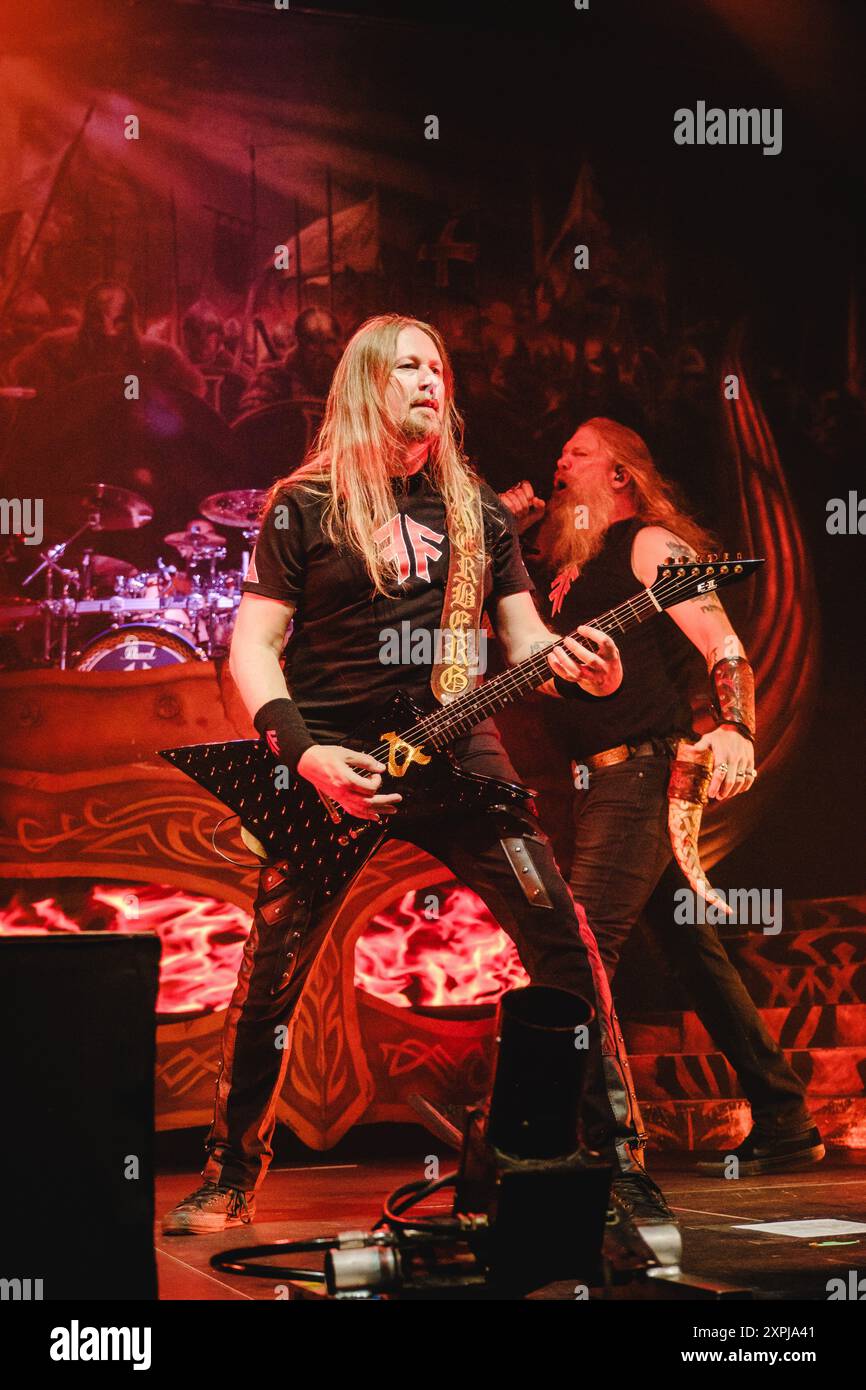 Zurich, Switzerland. 05th, August 2024. The Swedish melodic death metal ...