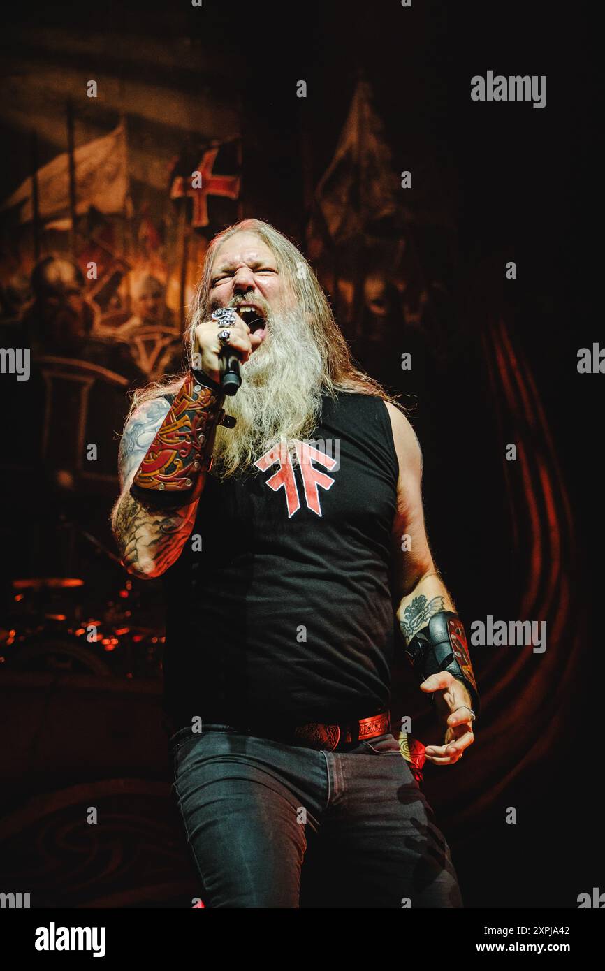 Zurich, Switzerland. 05th, August 2024. The Swedish melodic death metal ...