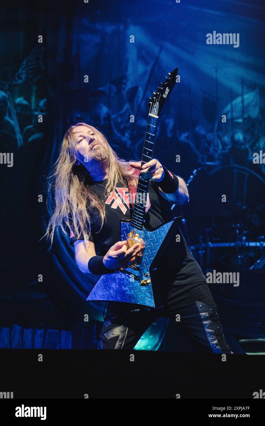 Zurich, Switzerland. 05th, August 2024. The Swedish melodic death metal ...