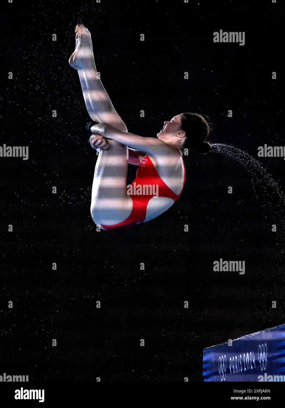 06 August 2024, Paris, France - Paris Olympics: DIVING - Women’s 10 ...