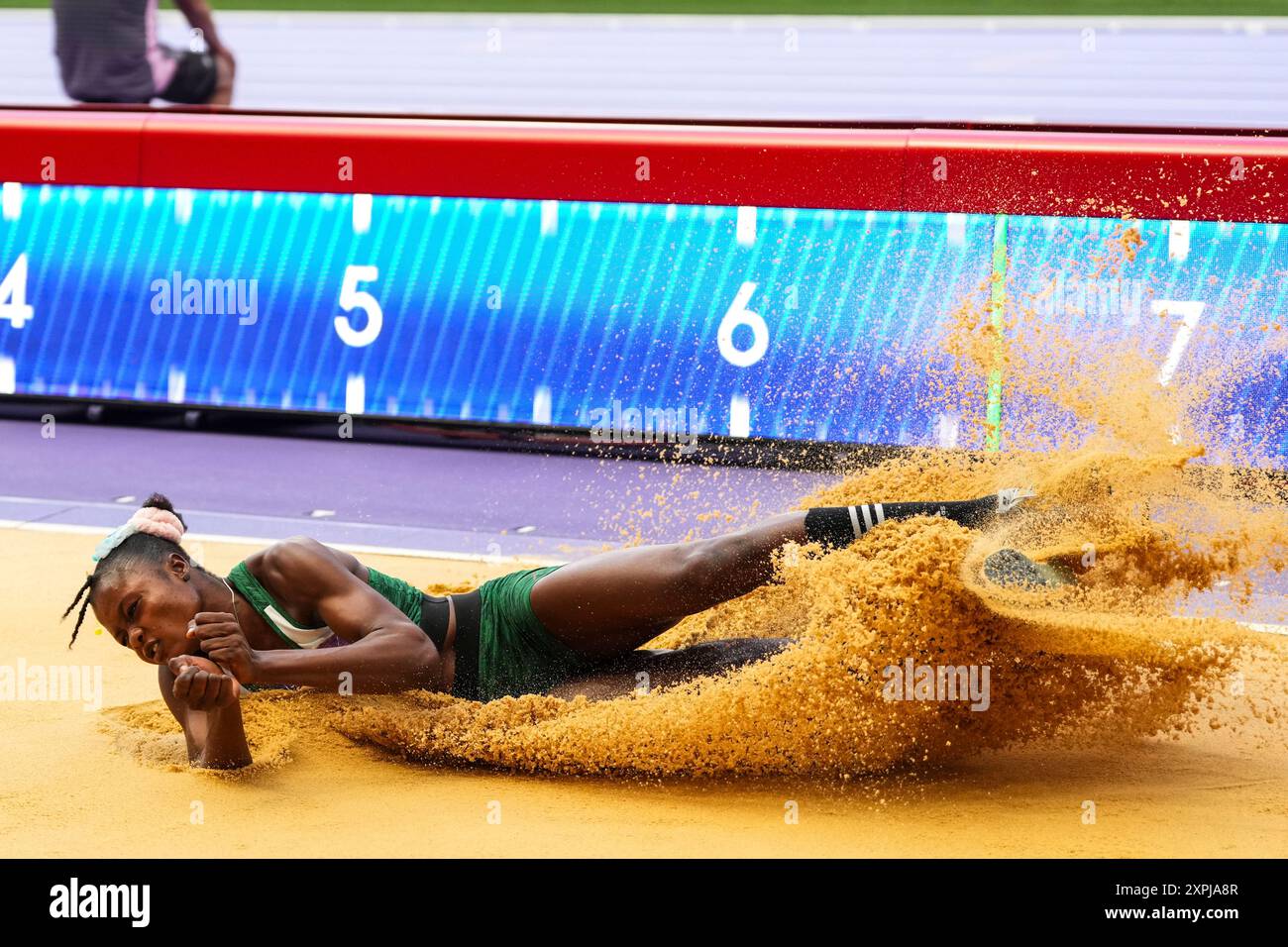 Prestina Oluchi Ochonogor of Nigeria competes during Women's Long Jump ...