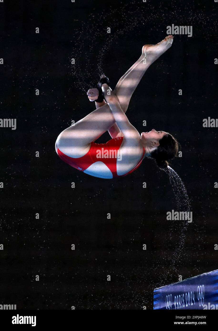 06 August 2024, Paris, France - Paris Olympics: DIVING - Women’s 10 ...