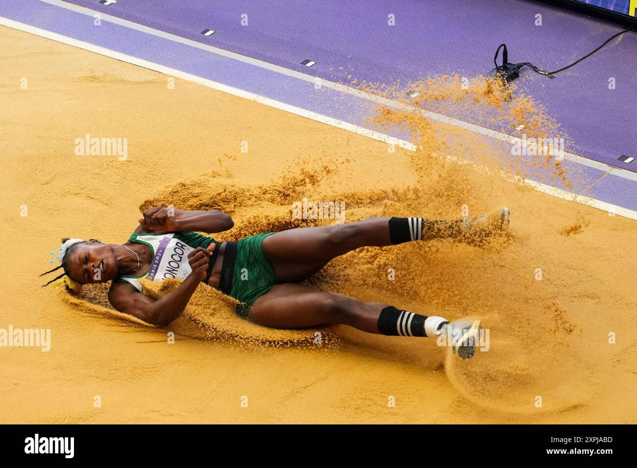 Prestina Oluchi Ochonogor of Nigeria competes during Women's Long Jump ...