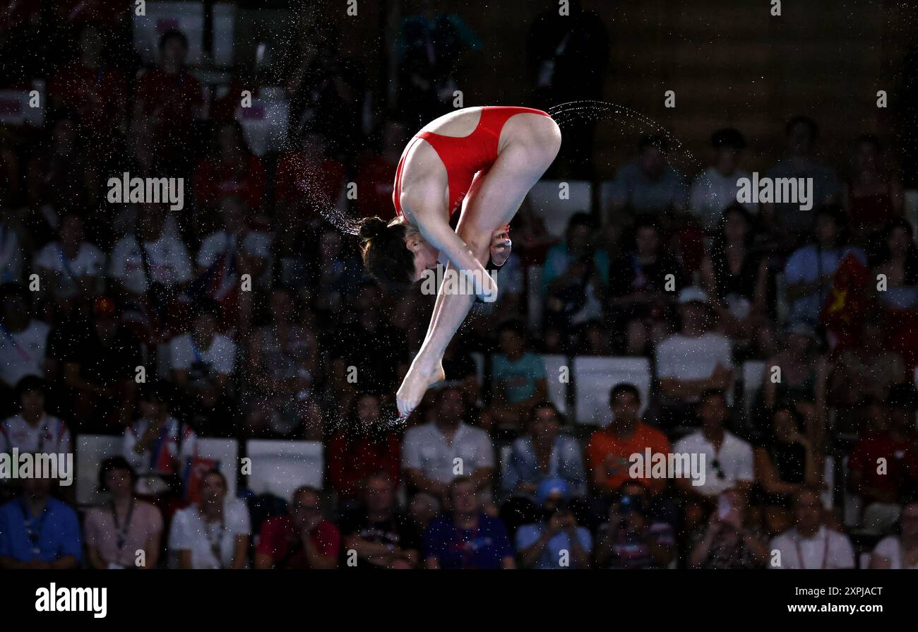 Paris, France. 06th Aug, 2024. Paris Olympics: DIVING - Women's 10 ...