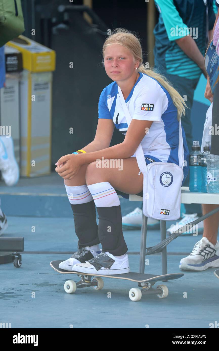 August 6, 2024, Paris, Ile de France, France: Heili SIRVIO of Finland ...