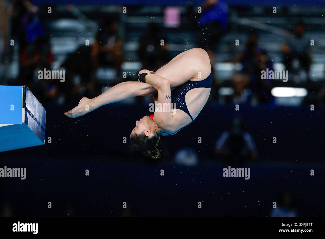 Sarah Jodoin Di Maria of Italy competes in the Diving - Women's 10m ...