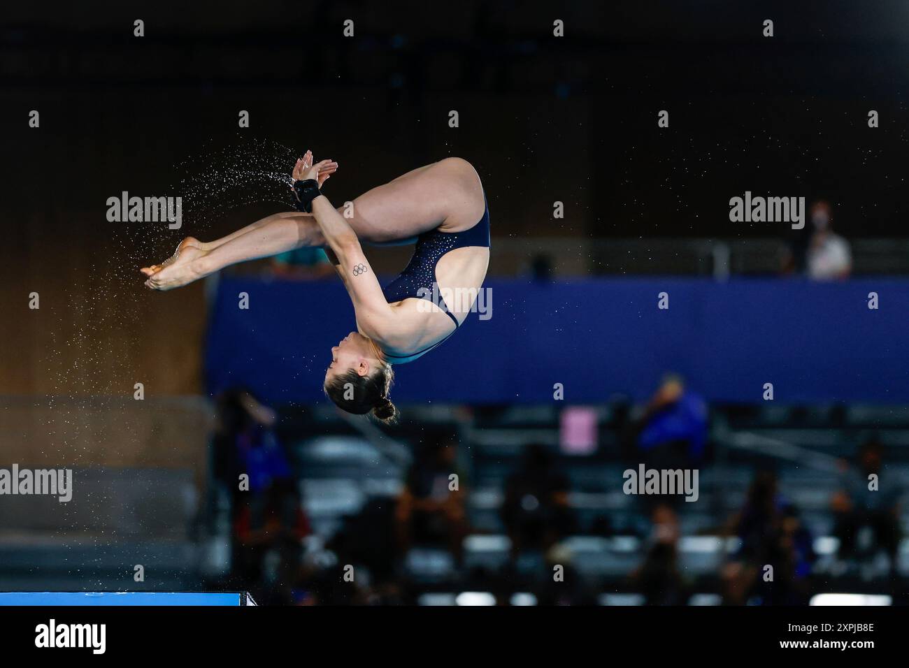 Sarah Jodoin Di Maria of Italy competes in the Diving - Women's 10m ...