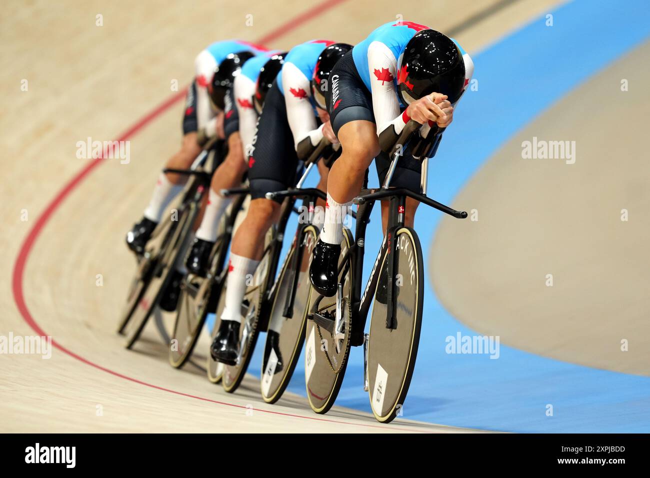 Canada's Dylan Bibic, Mathias Guillemette, Michael Foley and Carson ...