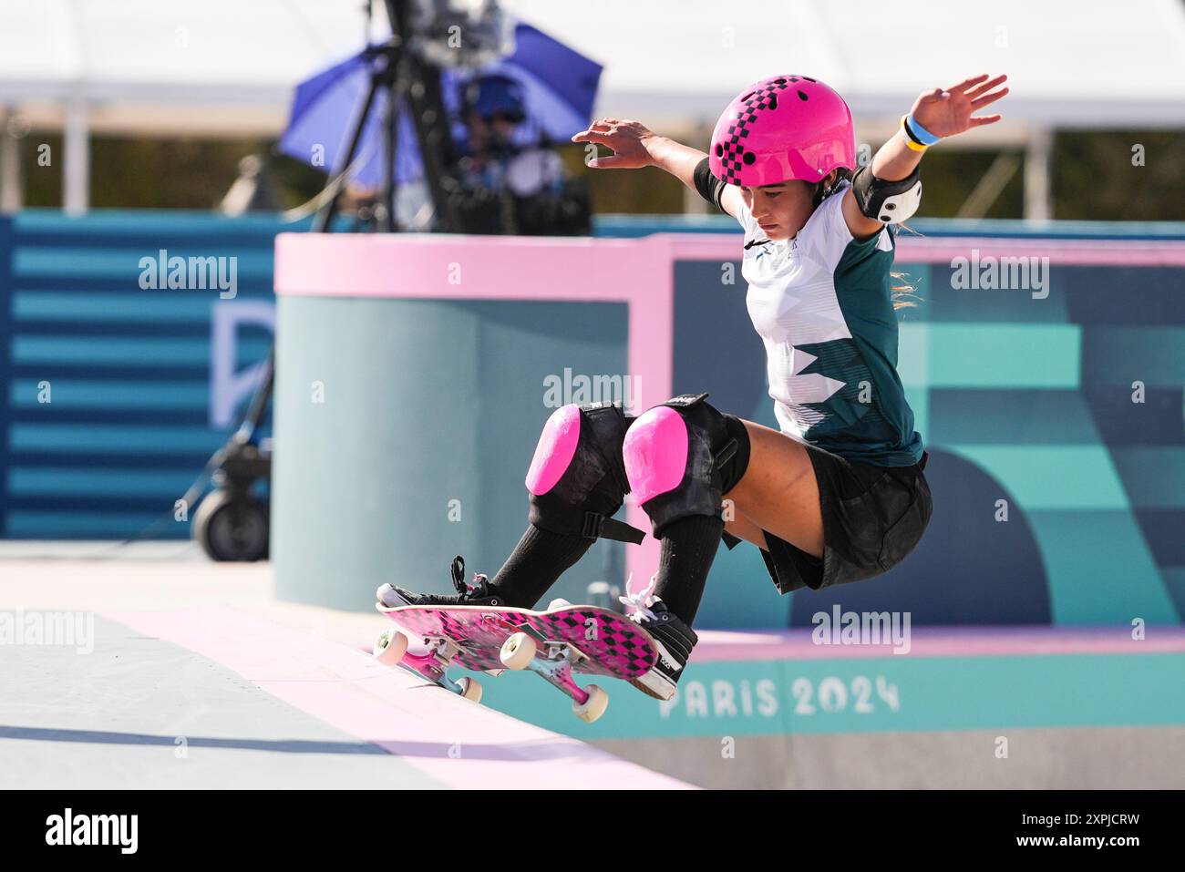 Arisa Trew of Australia competes during Women's Park Final of the ...