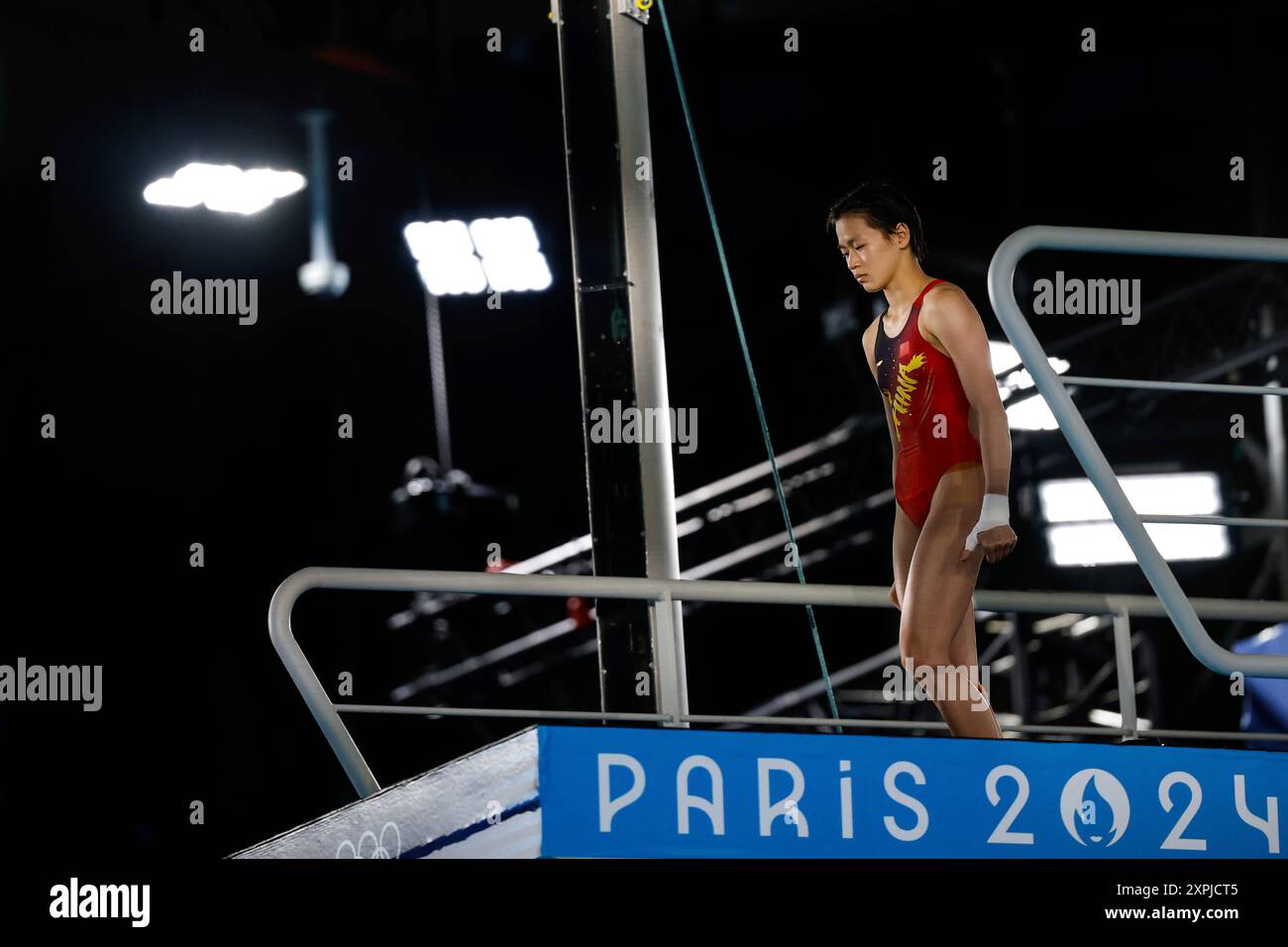 Hongchan Quan of People's Republic of China competes in the Diving ...