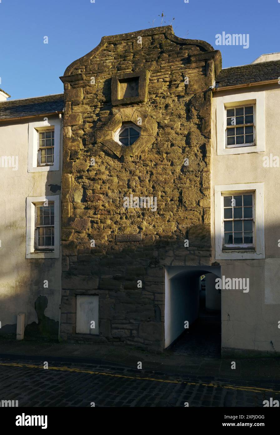 The restored Hal O" the Wynd's House in Mill Wynd, Perth, Scotland ...