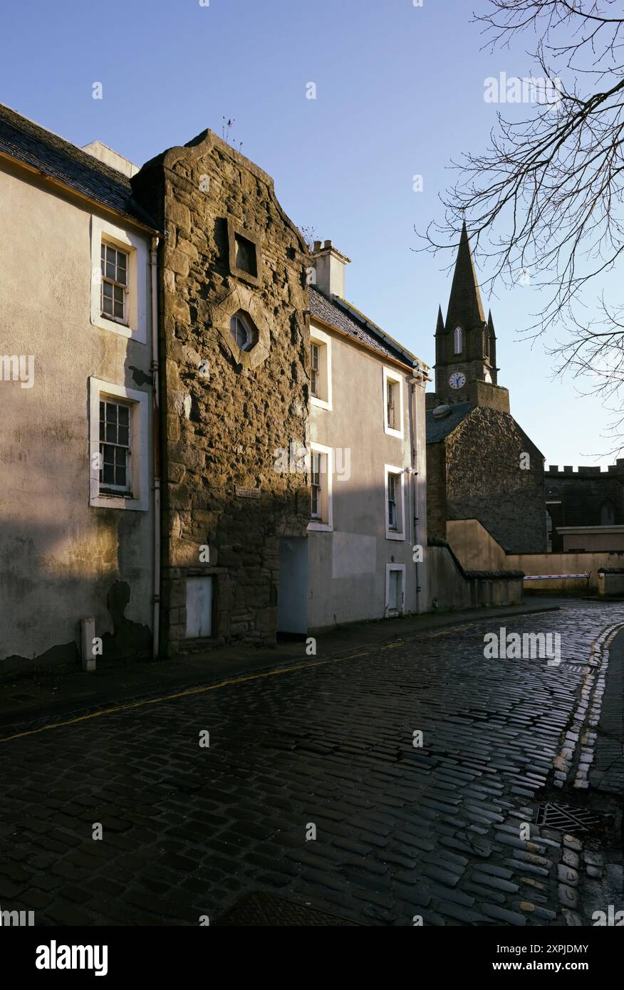 The restored Hal O" the Wynd's House in Mill Wynd, Perth, Scotland ...