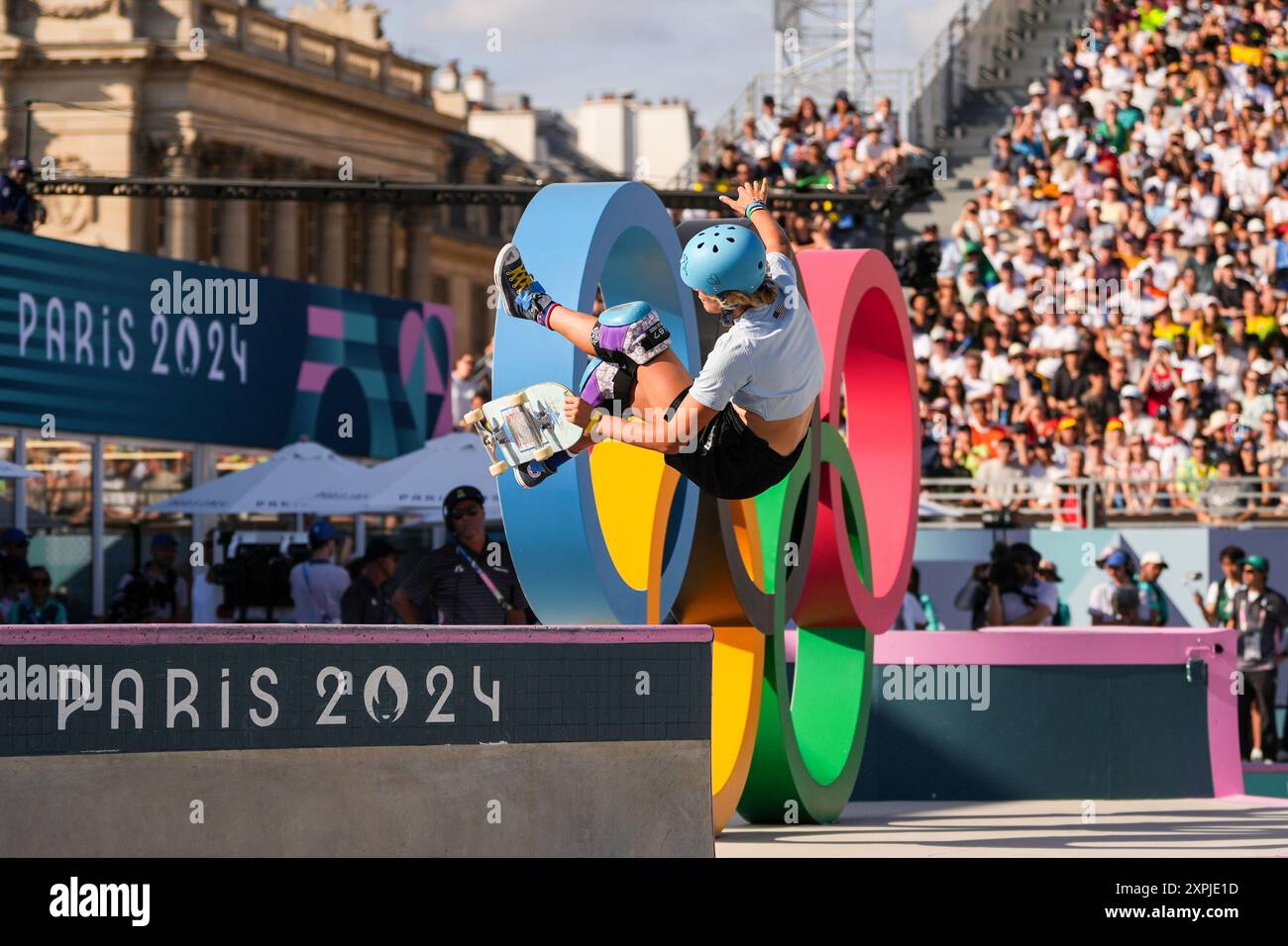Bryce Wettstein of United States competes during Women's Park Final of ...