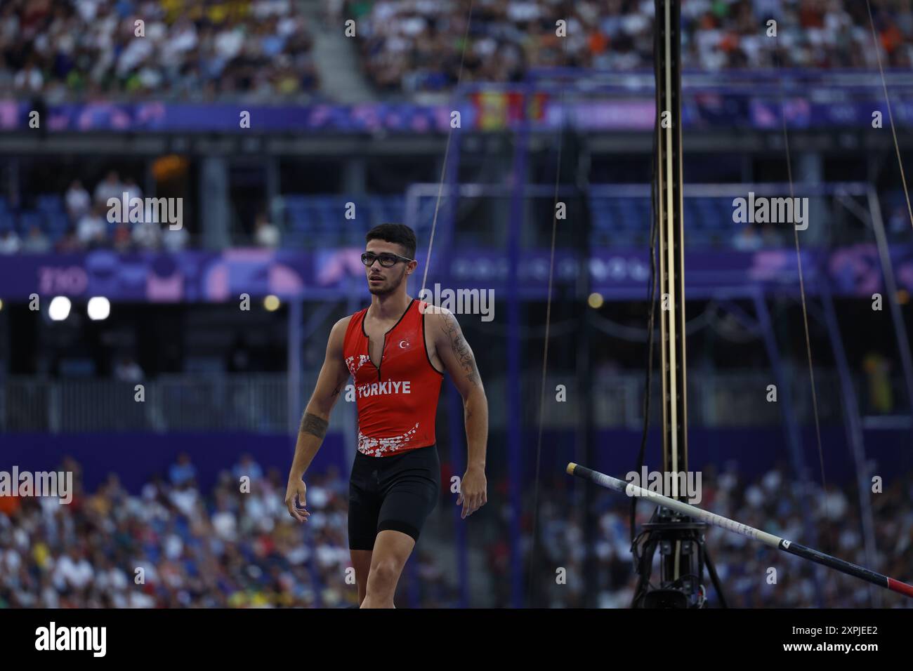 SASMA Ersu of Turkiye Athletics Men's Pole Vault Final during the ...