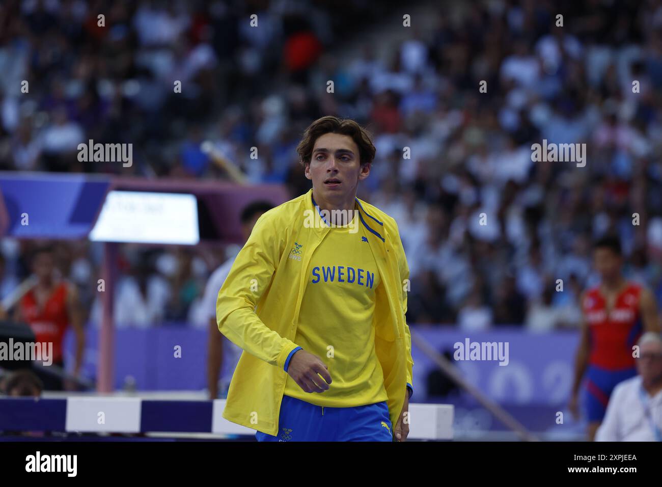 Athletics Men's Pole Vault Final during the Olympic Games Paris 2024 on ...