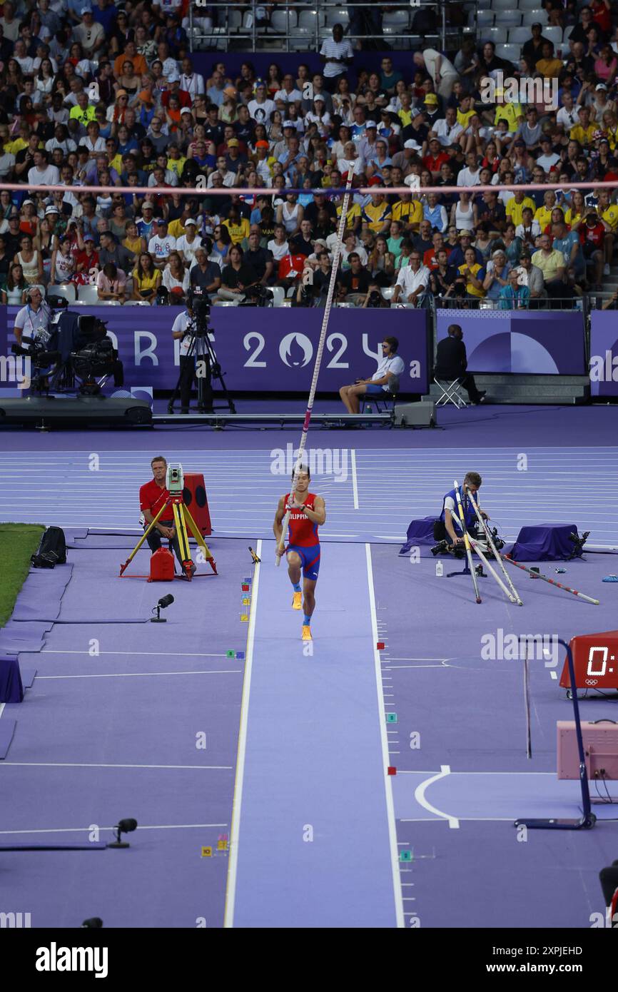 OBIENA Ernest John of Philippines Athletics Men's Pole Vault Final ...